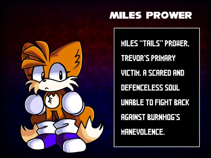 FNF Tails (Eternal) V.s Burnhog Mod for Friday Night Funkin' | FNF Mods