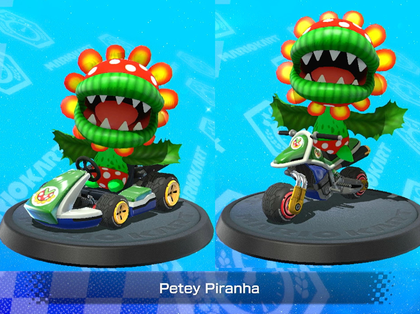 Petey Piranha Mario Kart Tour