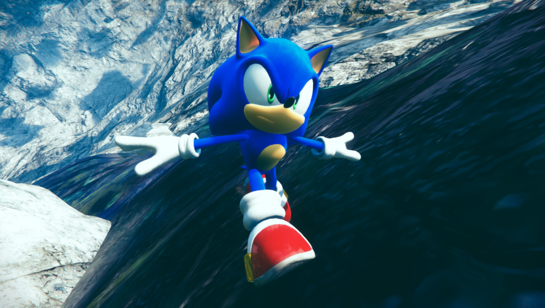 Blue Arms Sonic Mod for Sonic Frontiers | Frontiers Mods