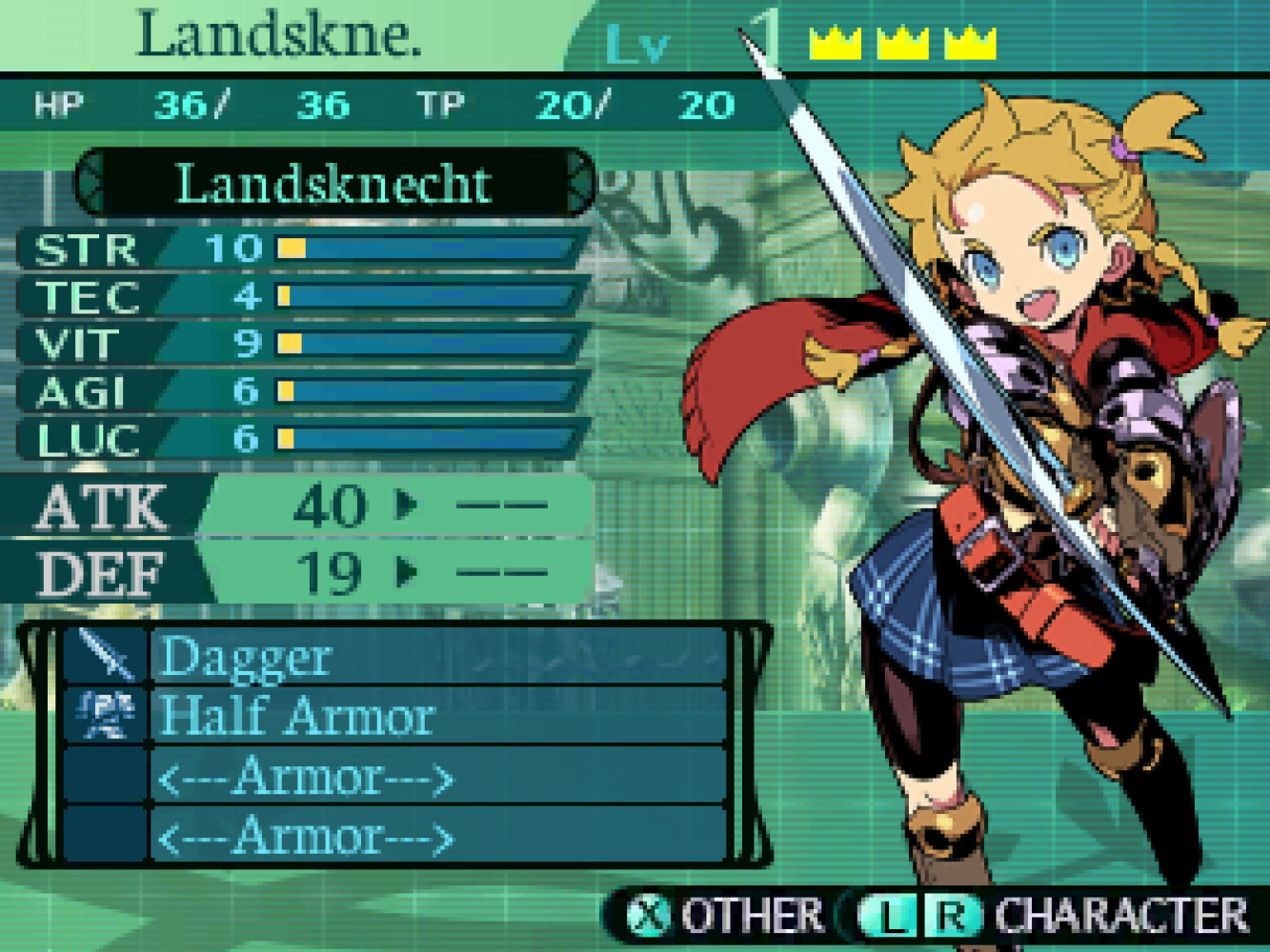 HD Remaster Portraits in Untold II Mod for Etrian Odyssey II Untold ...