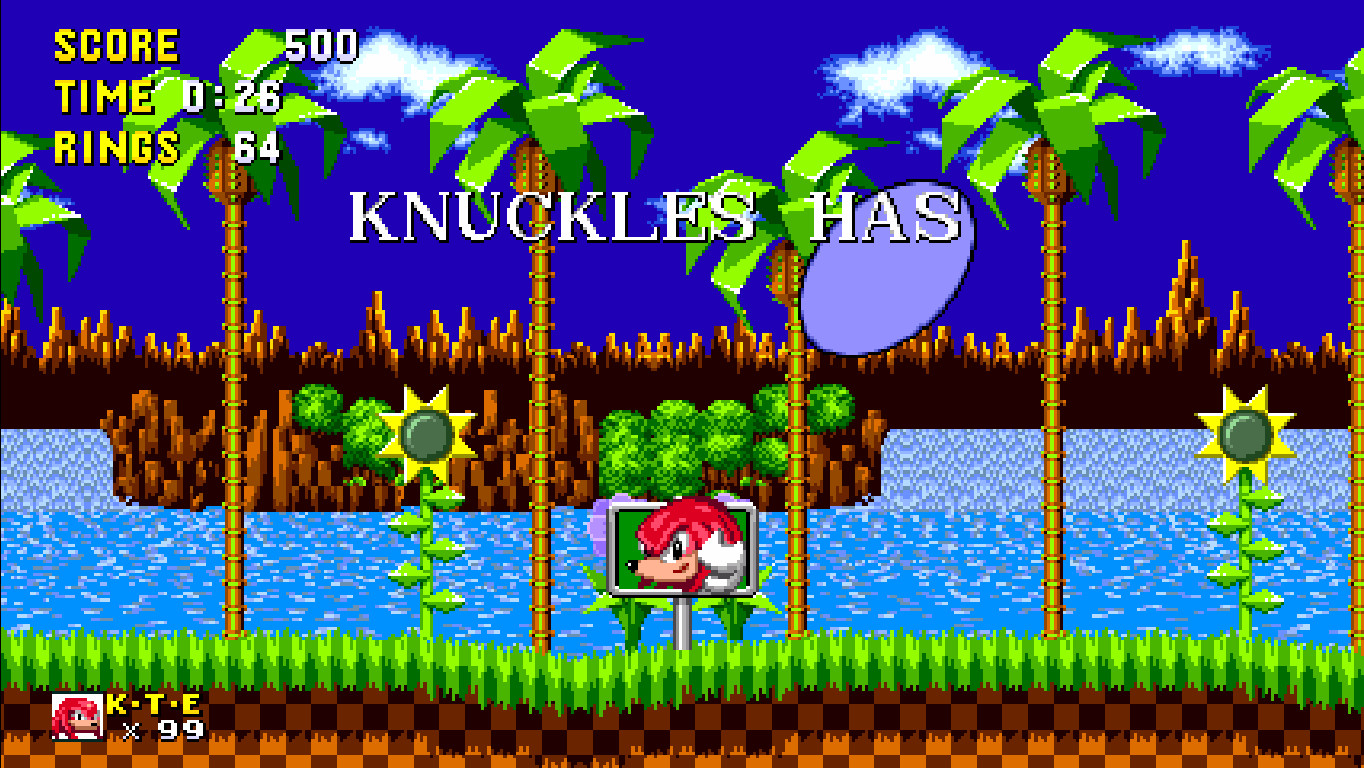 Sonic Chaos Genesis-Style Signpost Mod for Sonic the Hedgehog Forever ...