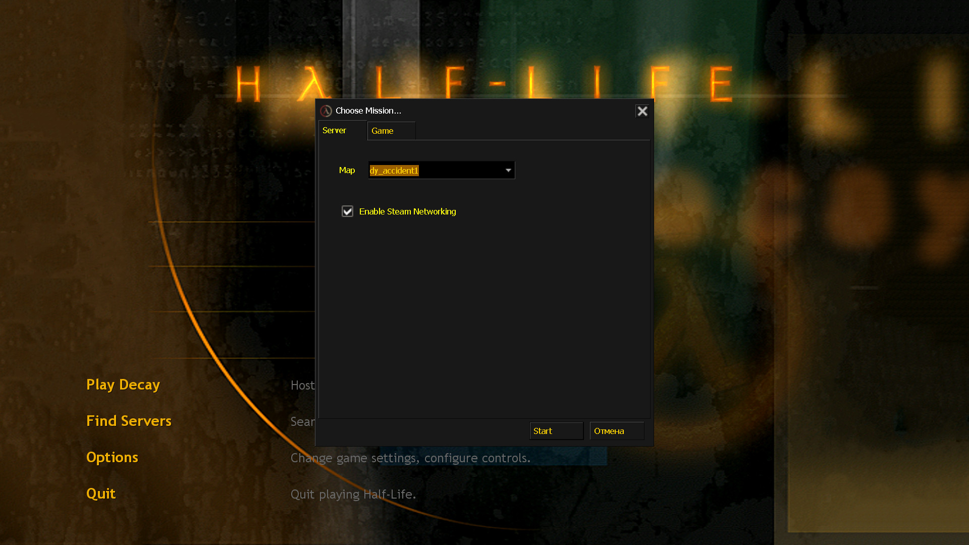 Decay HD Background & Minor Tweaks Ver.2.1 Mod for Half-Life: Decay | HL:D Mods