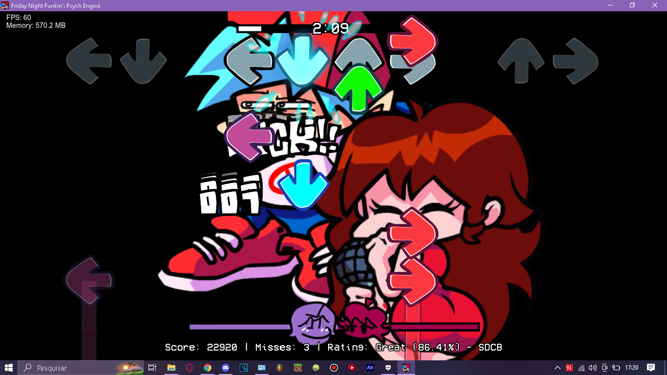 Sky vs GF! (One-Shot) Mod for Friday Night Funkin' | FNF Mods