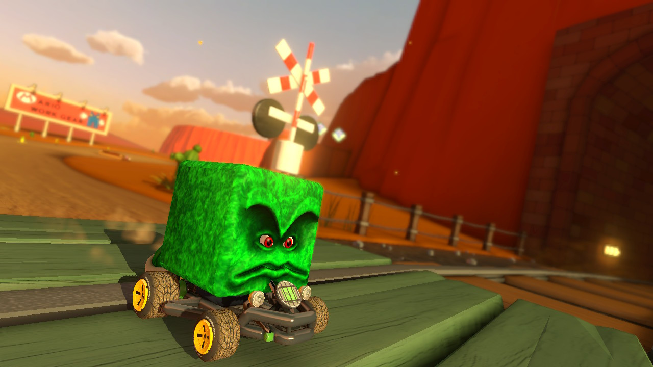 Marty the Thwomp Mod for Mario Kart 8 Deluxe | MK8D Mods