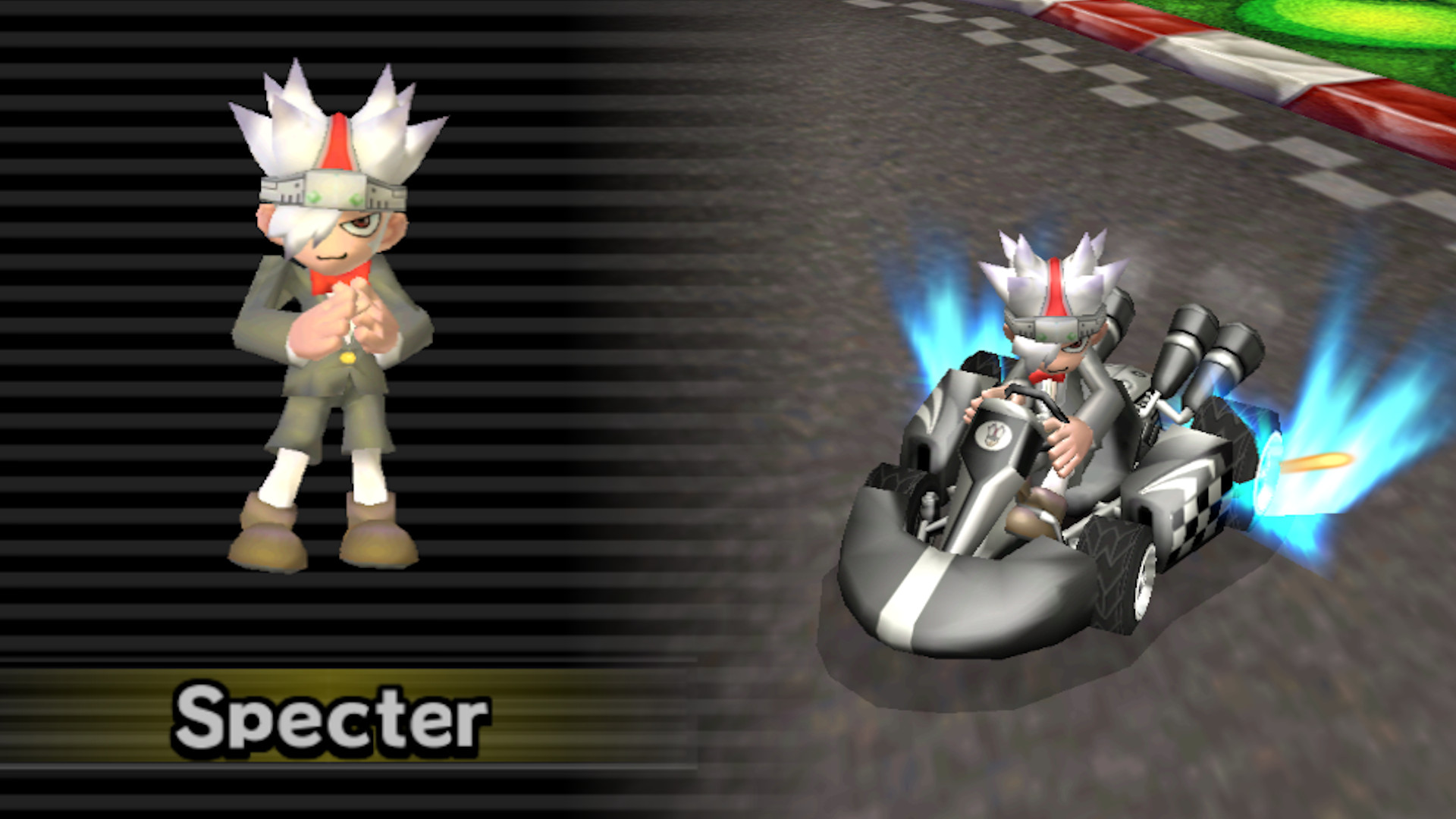 Specter (Ape Escape) Mod for Mario Kart Wii | MKWii Mods