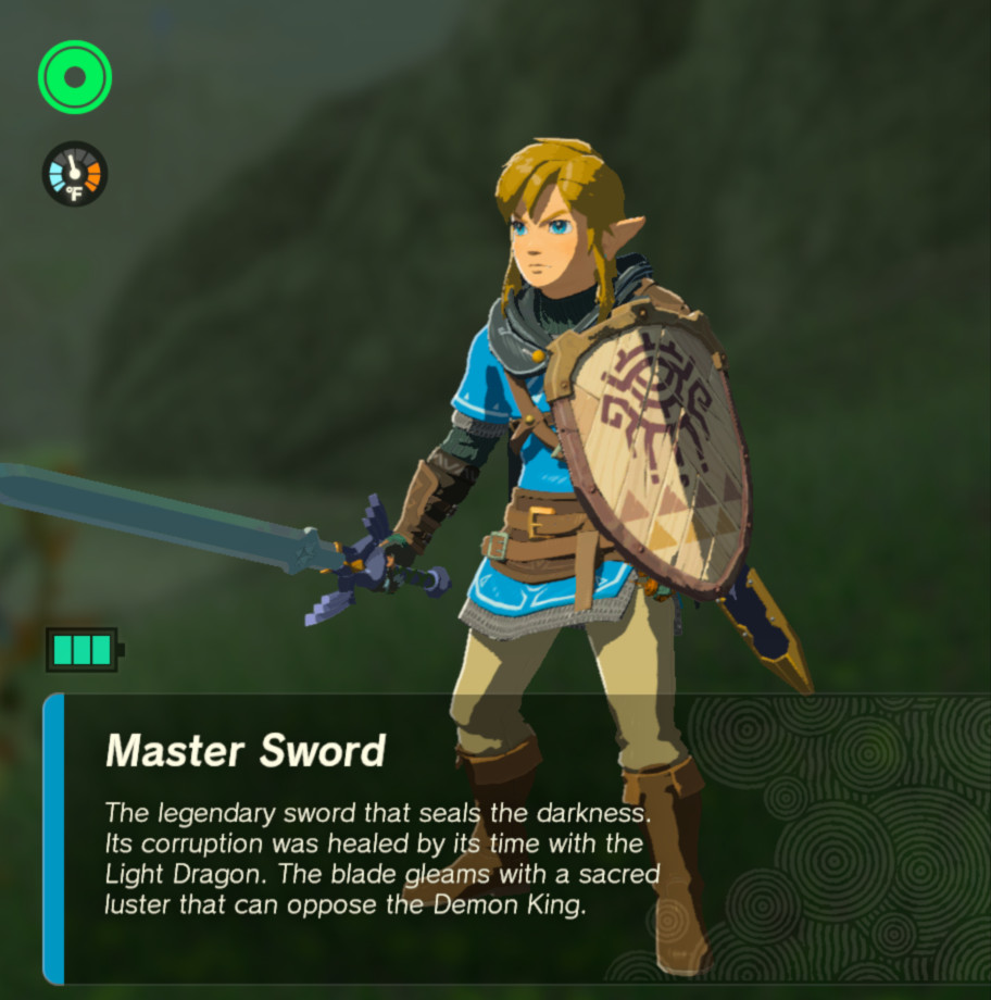 5x durability and double damage Master Sword Mod for The Legend of ...