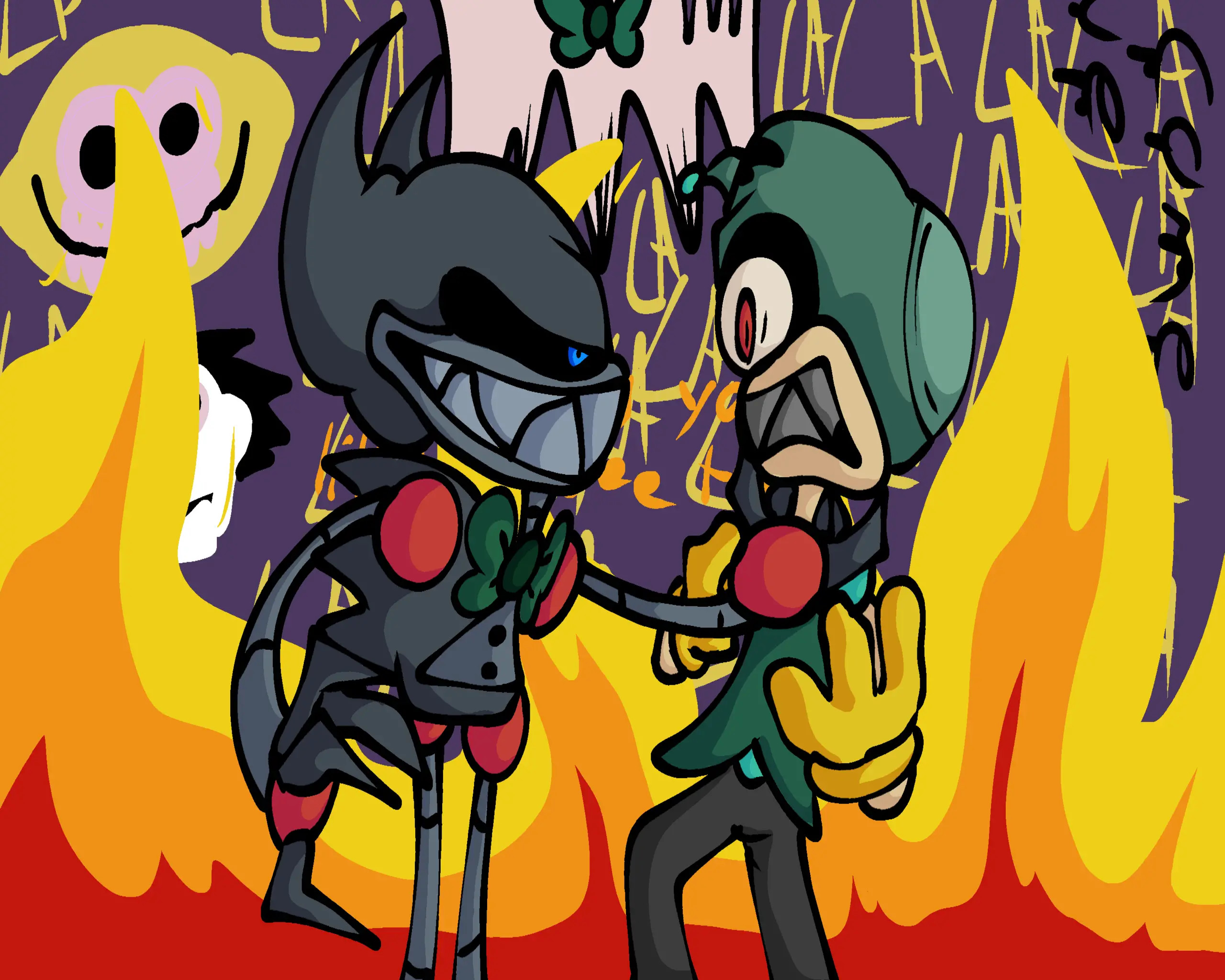 FNF' Alert But Extravagor and Dr Wifi [Playable] Mod for Friday Night ...