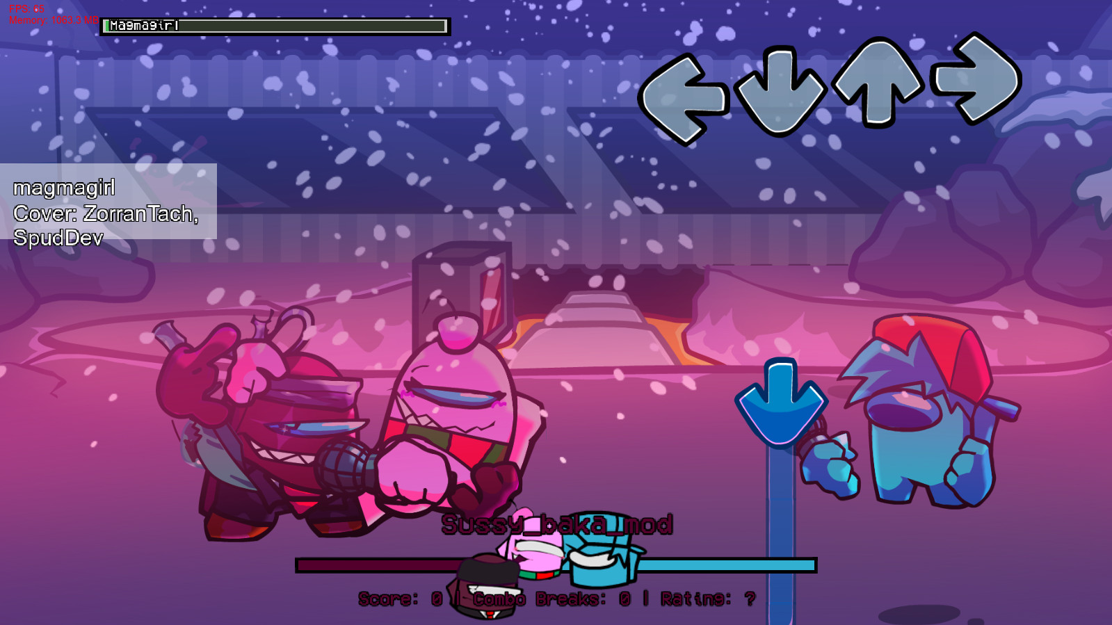 FNF vs Maroon spy impostor v1 Mod for Friday Night Funkin' | FNF Mods