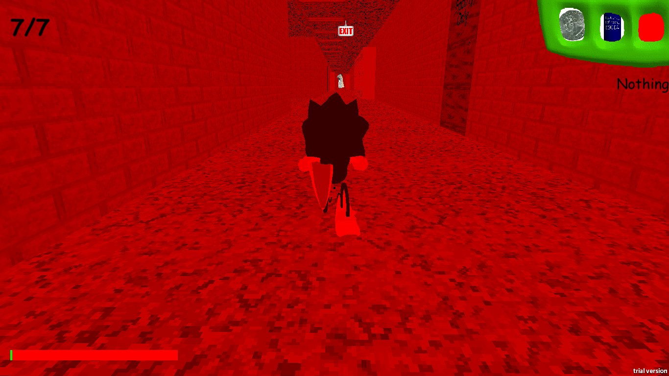 Sonic In... Here School Zone Mod for Baldi's Basics | Baldi Mods