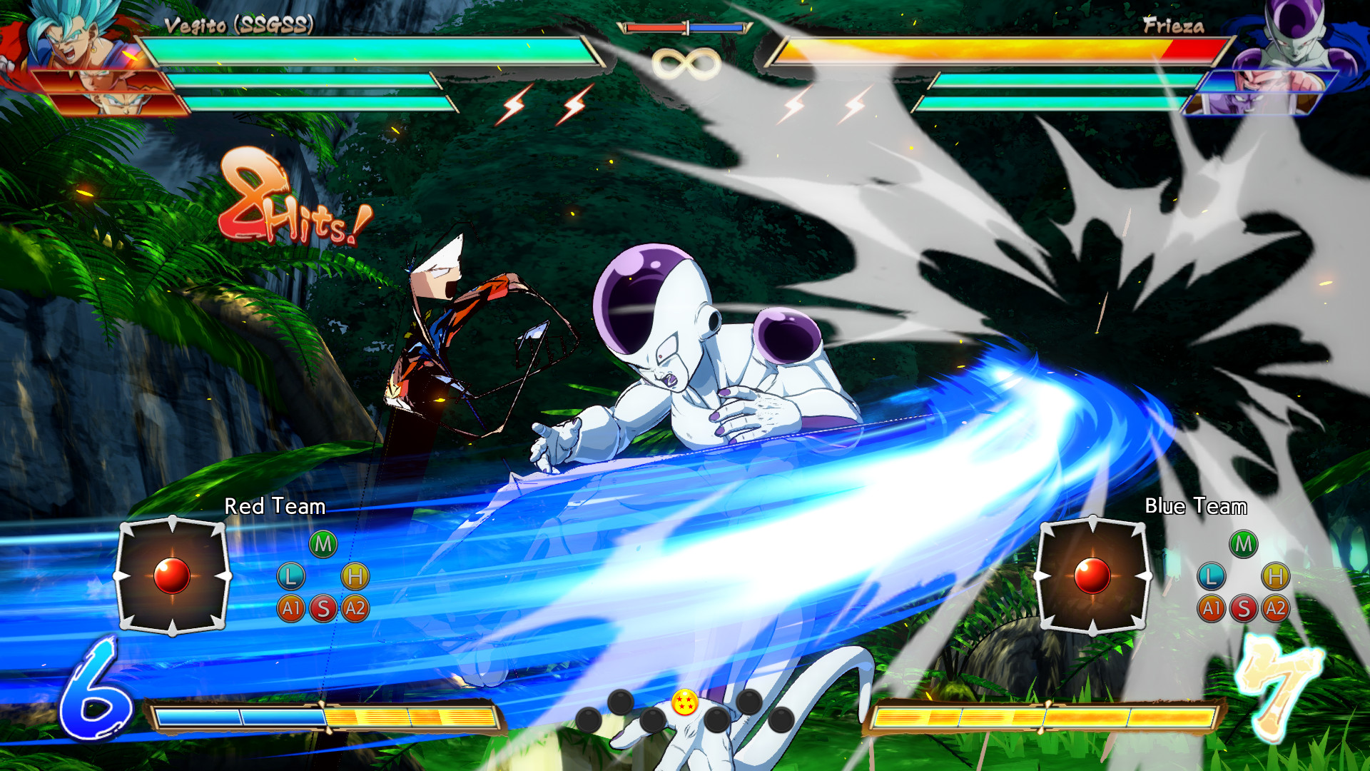Vegito but he´s a stickman Mod for Dragon Ball FighterZ | DB:FZ Mods