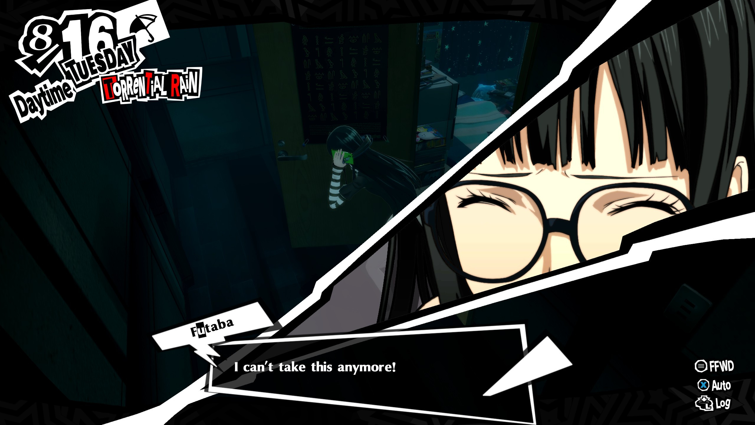 Black Hair Futaba Mod for Persona 5 Royal (PC) | P5R (PC) Mods