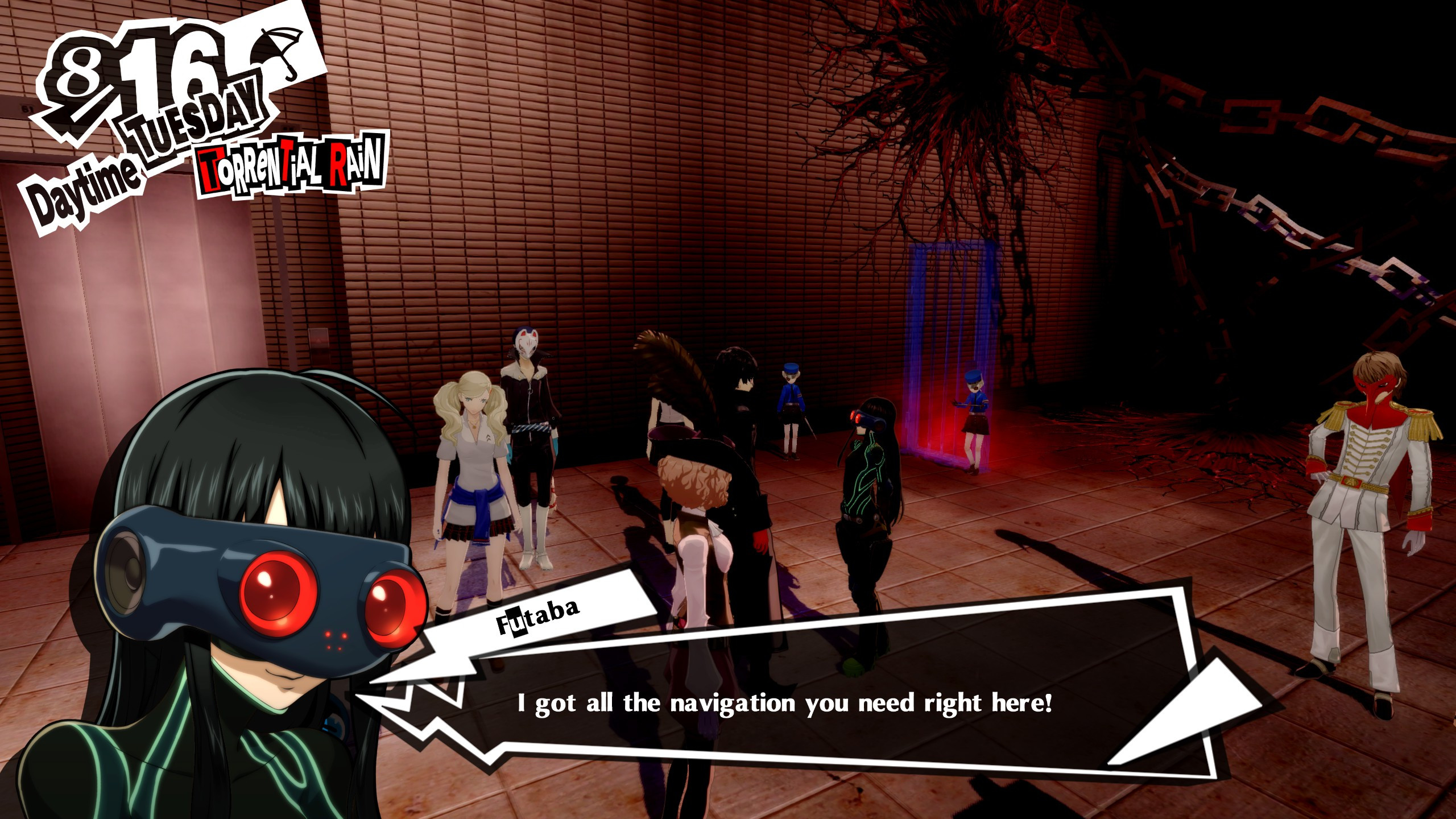 Black Hair Futaba Mod for Persona 5 Royal (PC) | P5R (PC) Mods