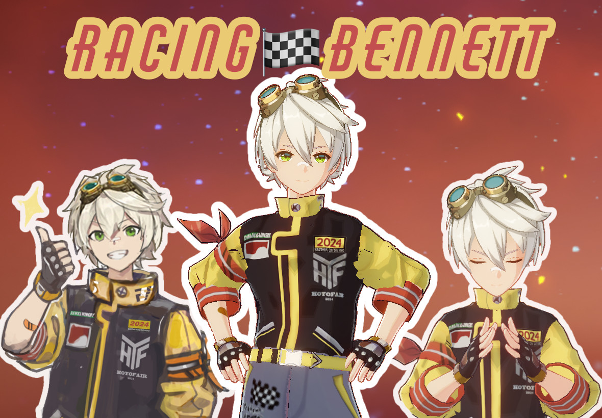 Racing Bennett Mod for Genshin Impact | GI Mods