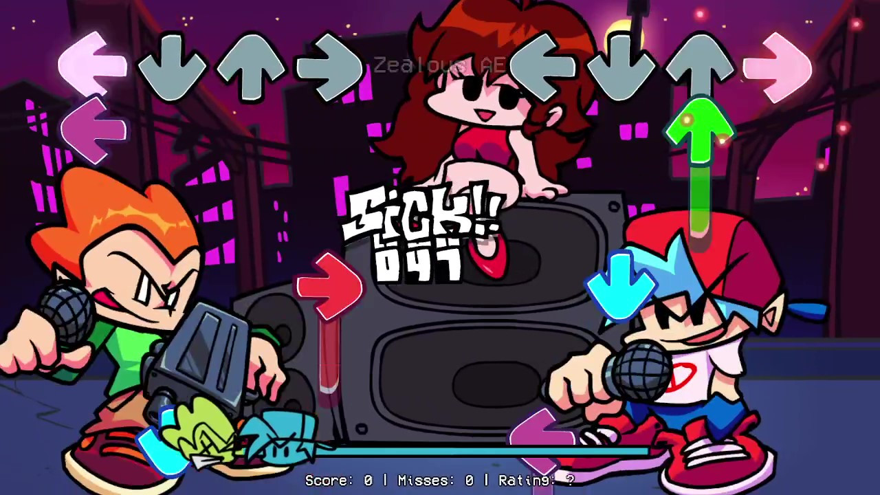 Pico & BF - Sparta Remix [Playable] Mod for Friday Night Funkin' | FNF Mods