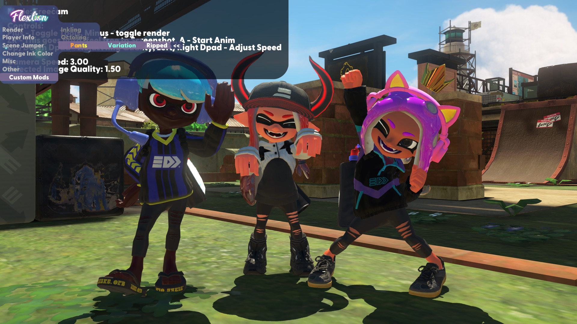 Stylized Legwear Mod for Splatoon 3 | Splatoon 3 Mods