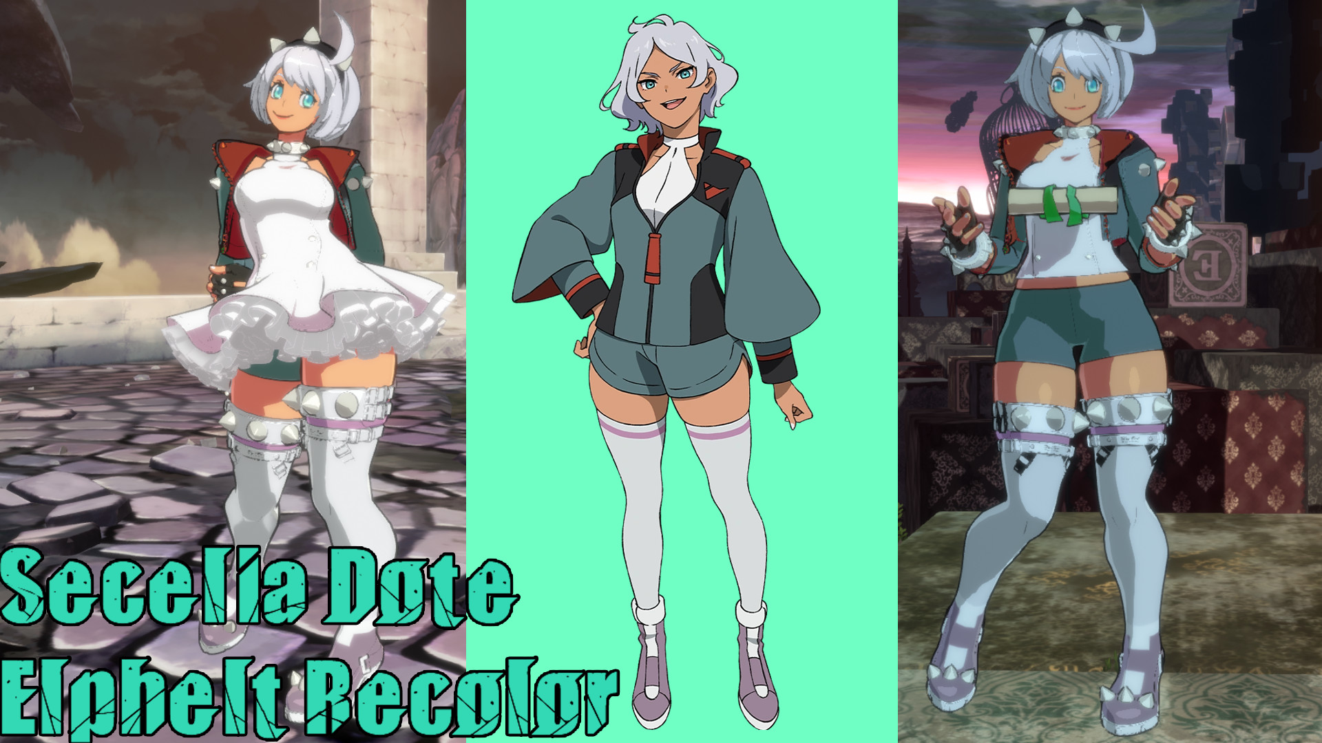 Secelia Dote Recolor for Elphelt Valentine Mod for GUILTY GEAR -STRIVE ...