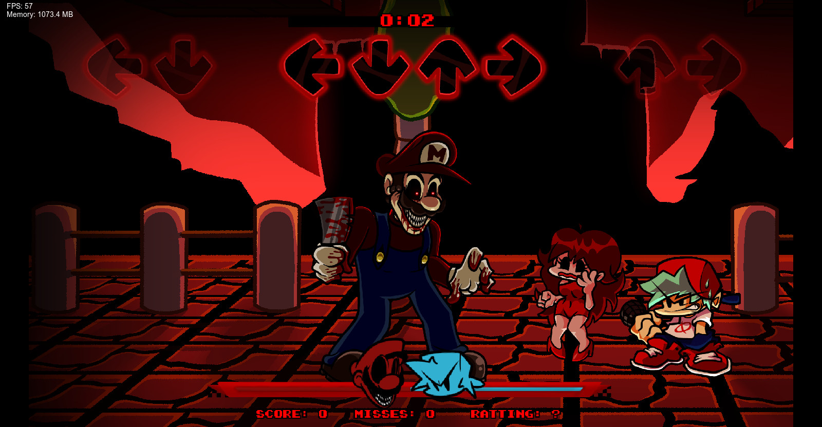 Mario Madness Mod for Friday Night Funkin' | FNF Mods