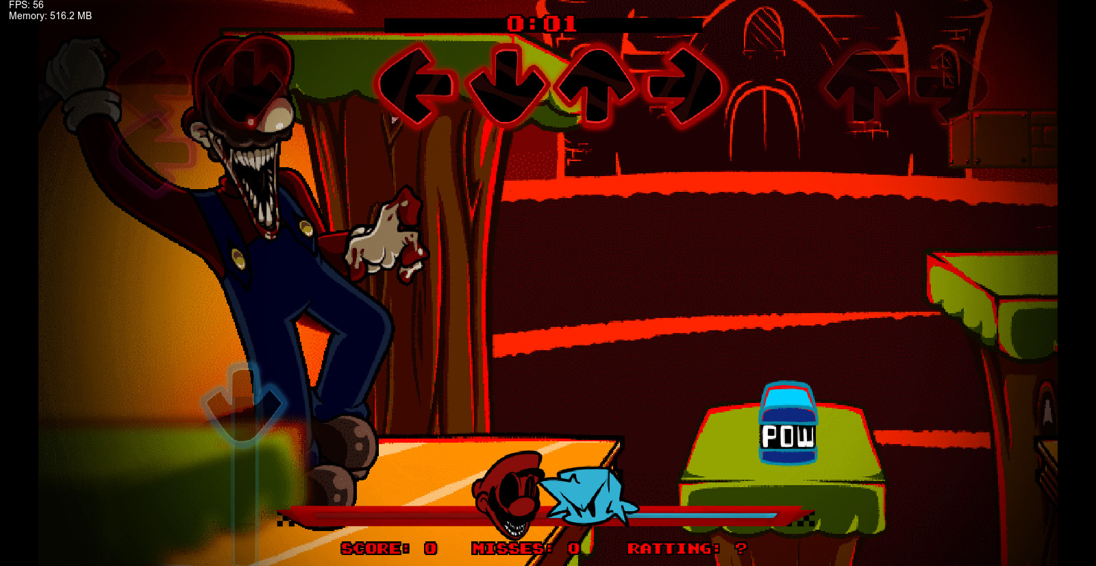 Mario Madness Mod for Friday Night Funkin' | FNF Mods