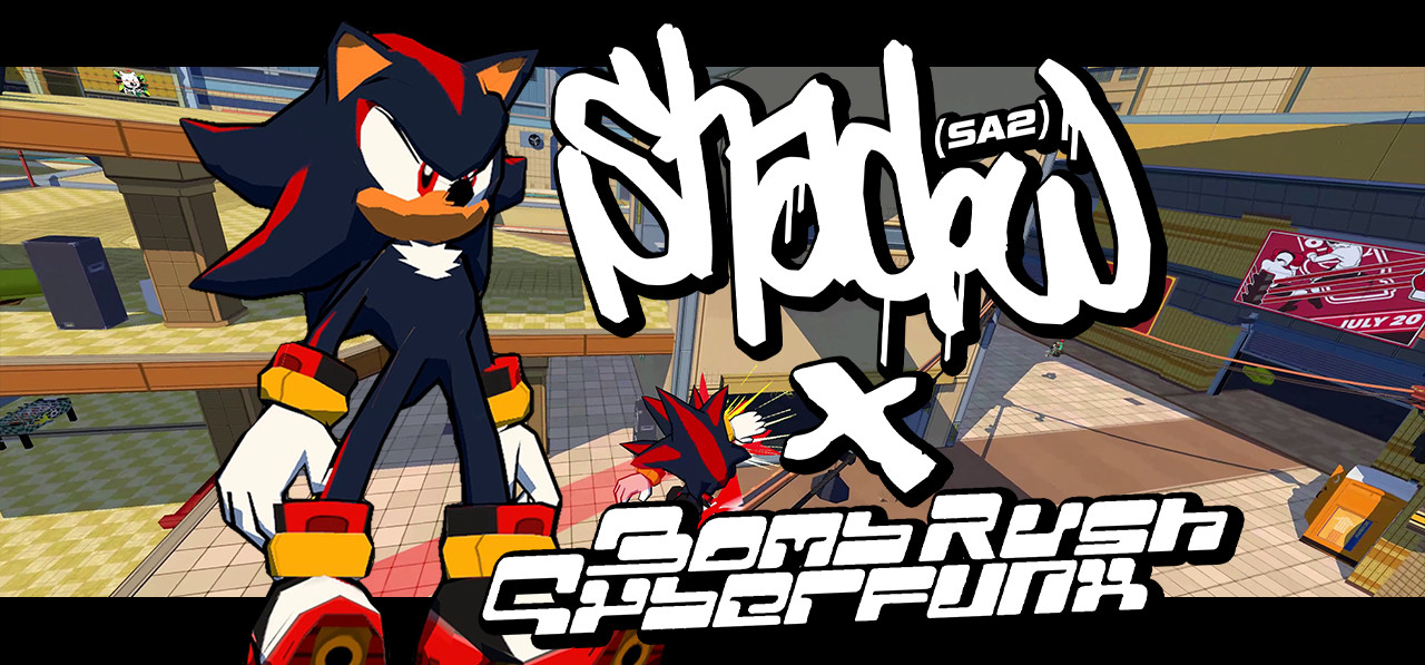 Shadow (SA2) Mod for Bomb Rush Cyberfunk | BRC Mods