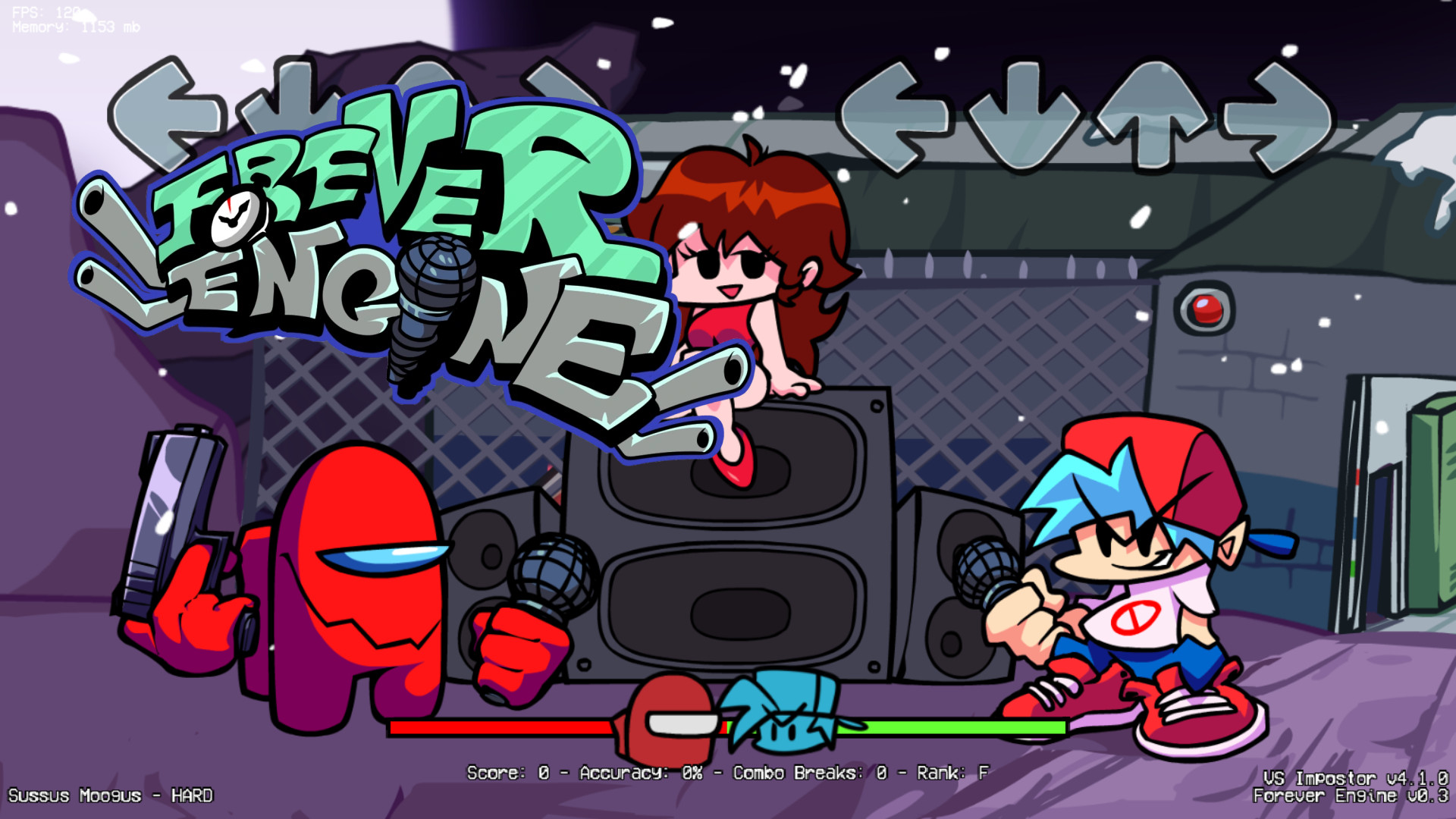 Vs Impostor V4 In Forever Engine Source Coded Mod for Friday Night Funkin' | FNF Mods