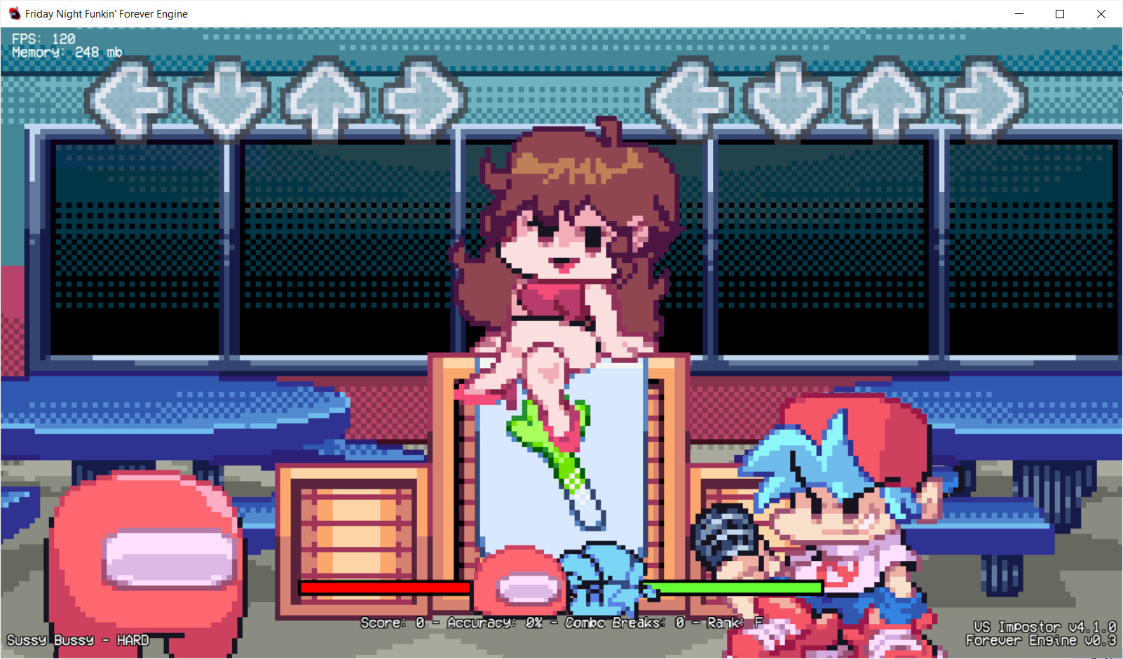 Vs Impostor V4 In Forever Engine Source Coded Mod for Friday Night Funkin' | FNF Mods