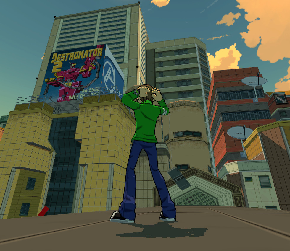 Ben Tennyson Fusionfall Character Skin Mod for Bomb Rush Cyberfunk ...