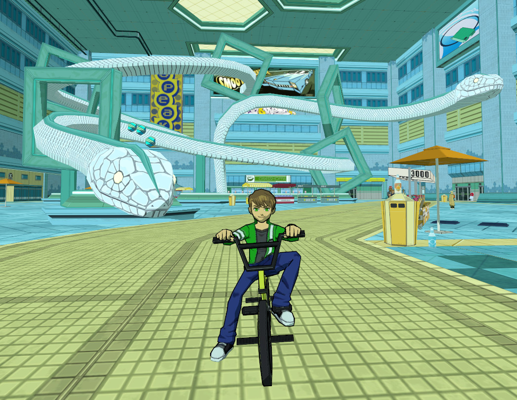 Ben Tennyson Fusionfall Character Skin Mod for Bomb Rush Cyberfunk ...