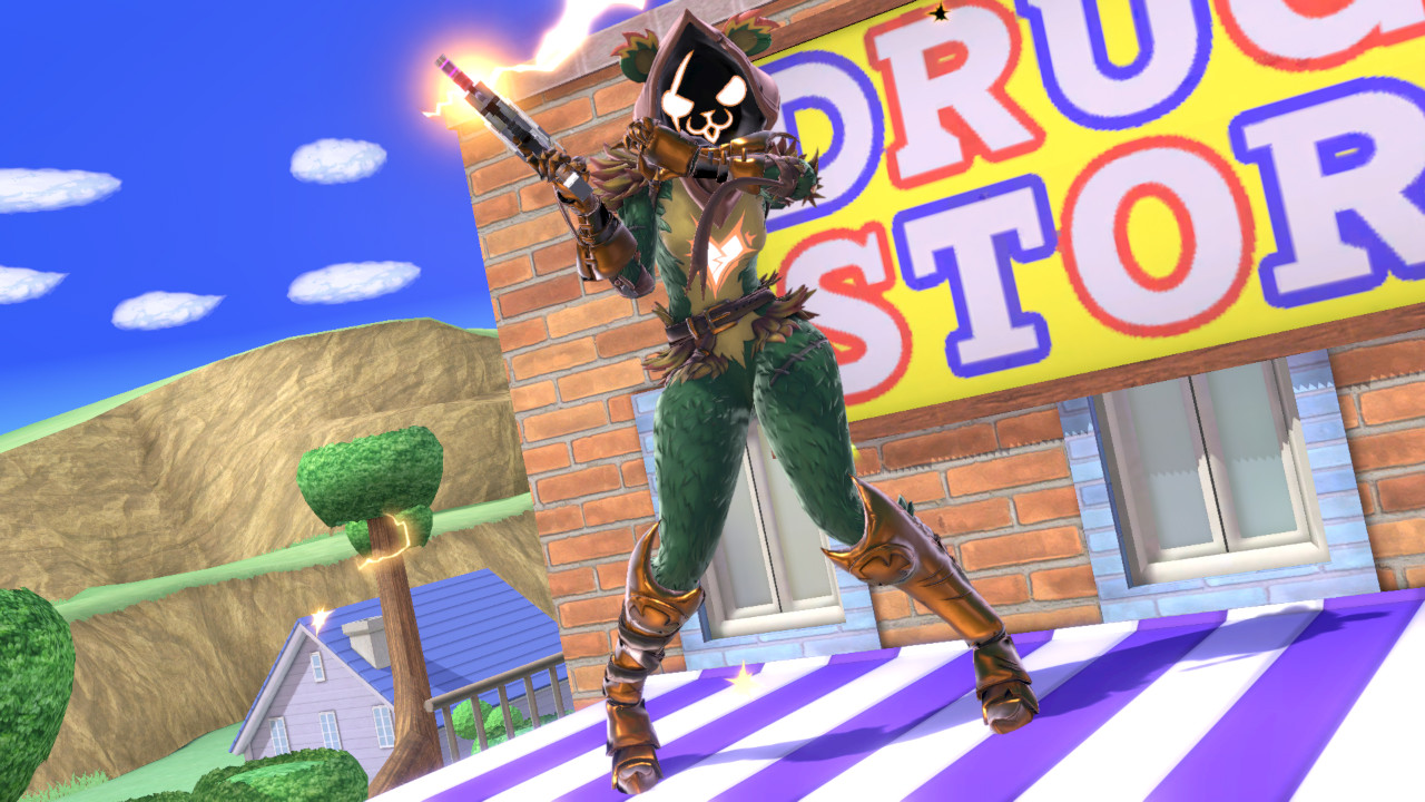 Raven Team Leader (Fortnite) Mod for Super Smash Bros. Ultimate | SSBU Mods