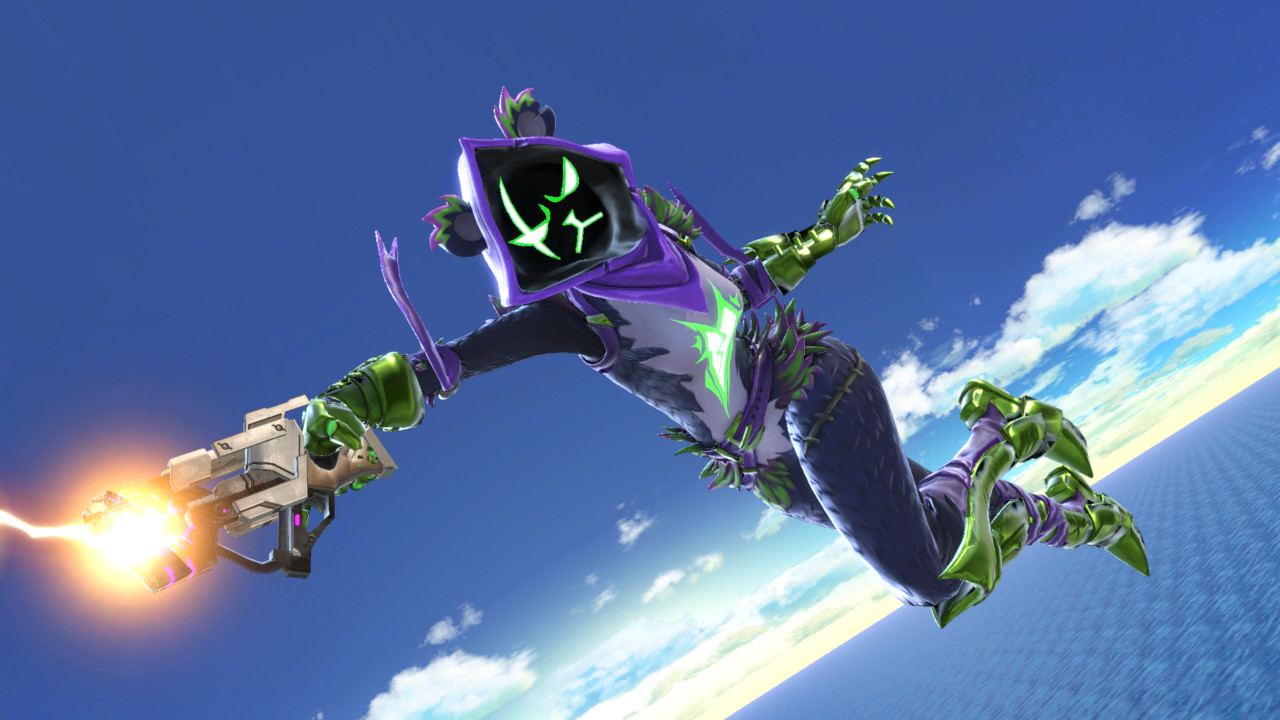 Raven Team Leader (Fortnite) Mod for Super Smash Bros. Ultimate | SSBU Mods