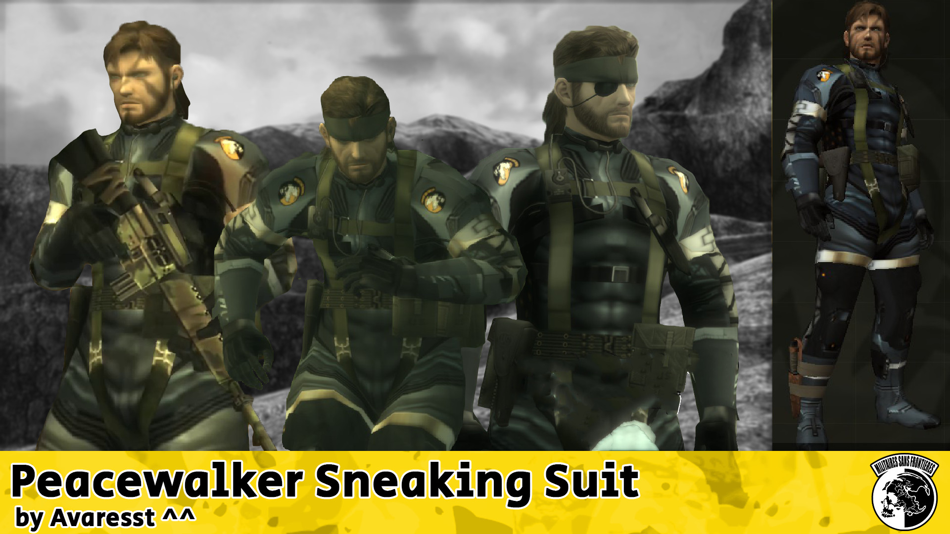 Peacewalker Sneaking Suit - MGS3 Mod for Metal Gear Solid: Master ...