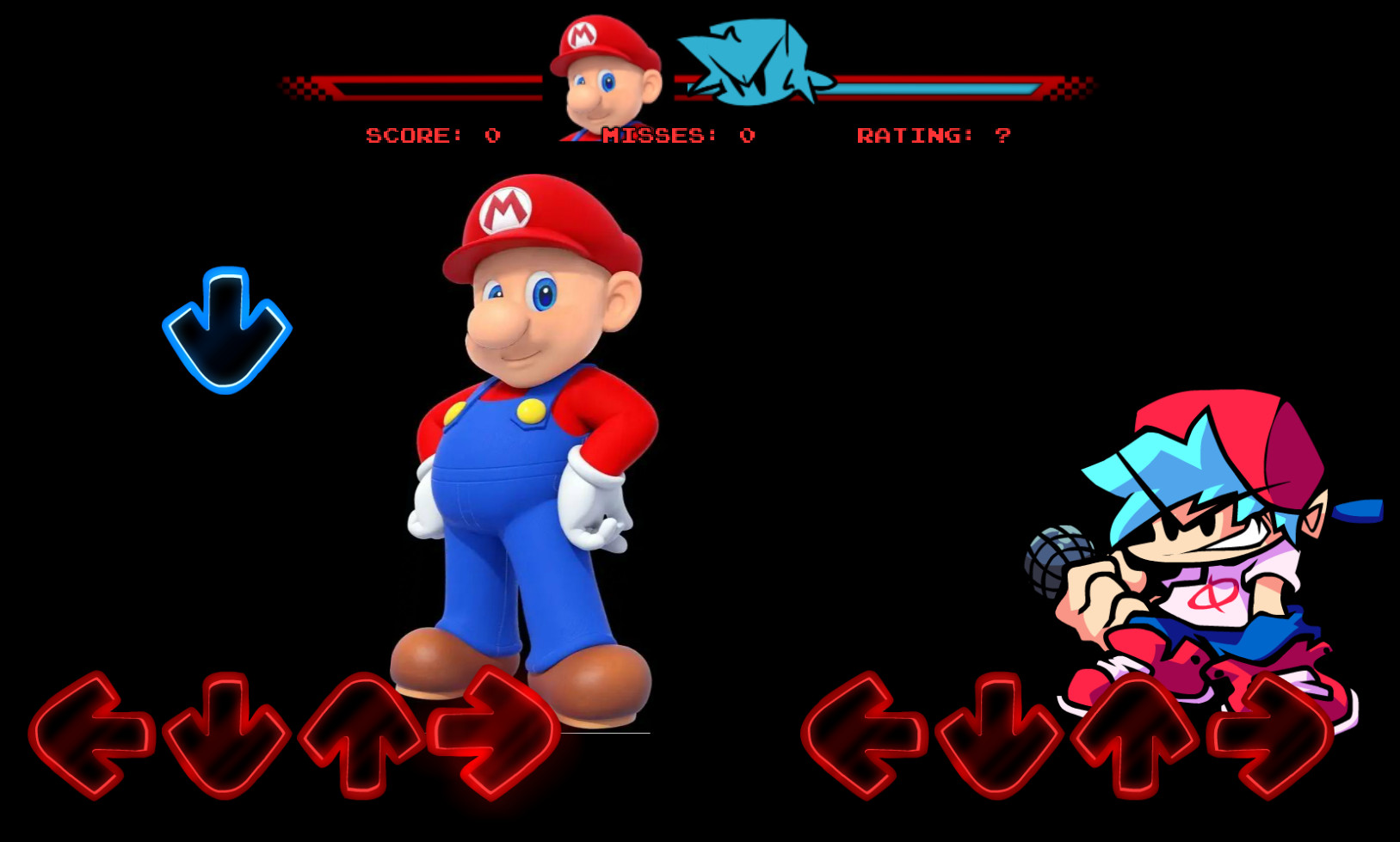 Mario's Madness | Mr. Alopecia mod Mod for Friday Night Funkin' | FNF Mods