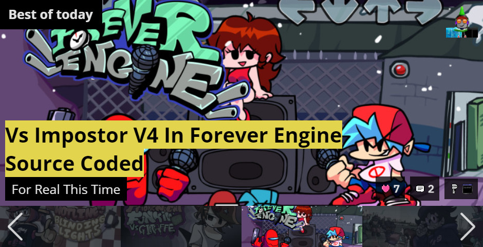 Vs Impostor V4 In Forever Engine Source Coded Mod for Friday Night Funkin' | FNF Mods