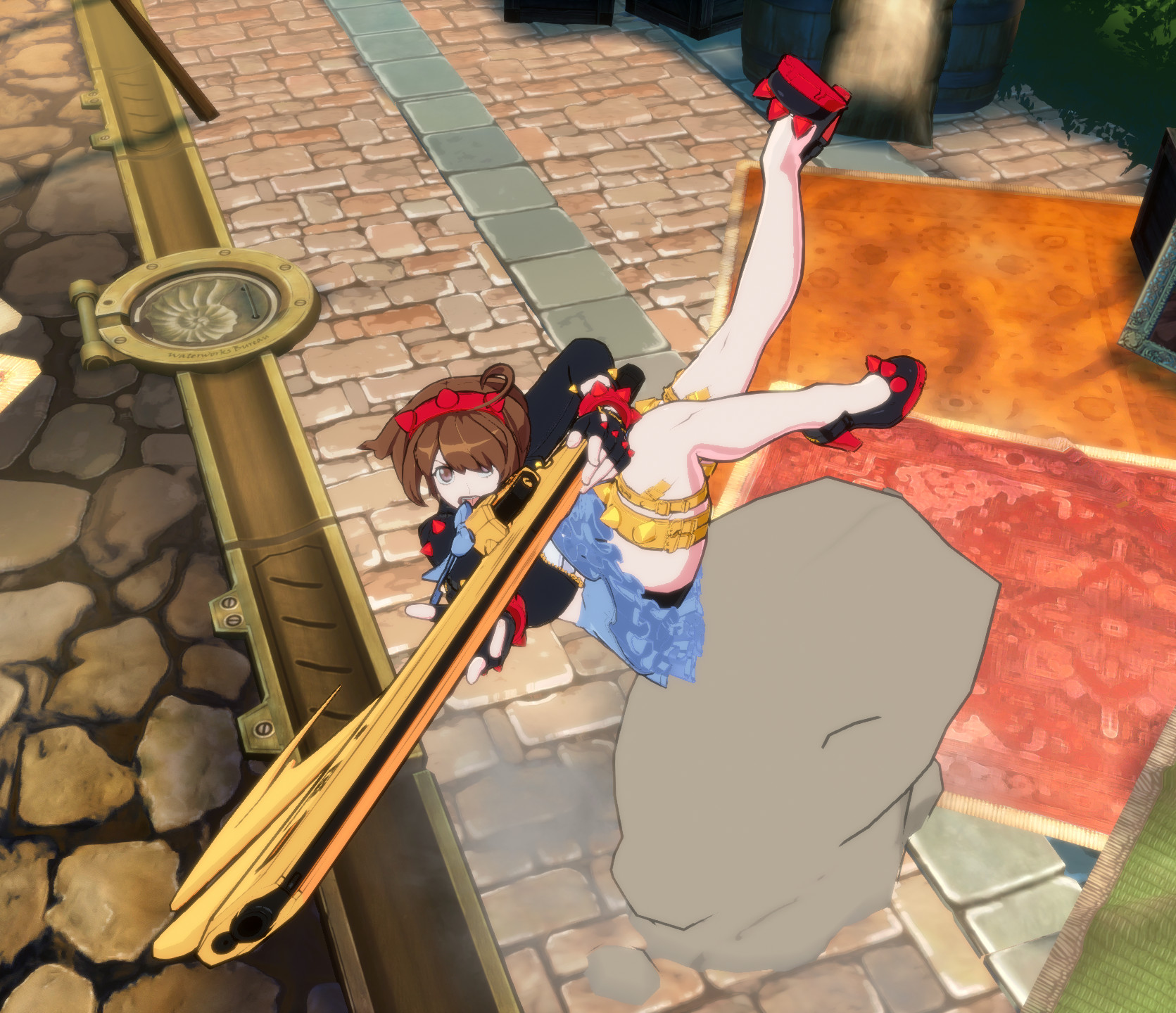 Fight Club President Elphelt Mod for GUILTY GEAR -STRIVE- | GGST Mods