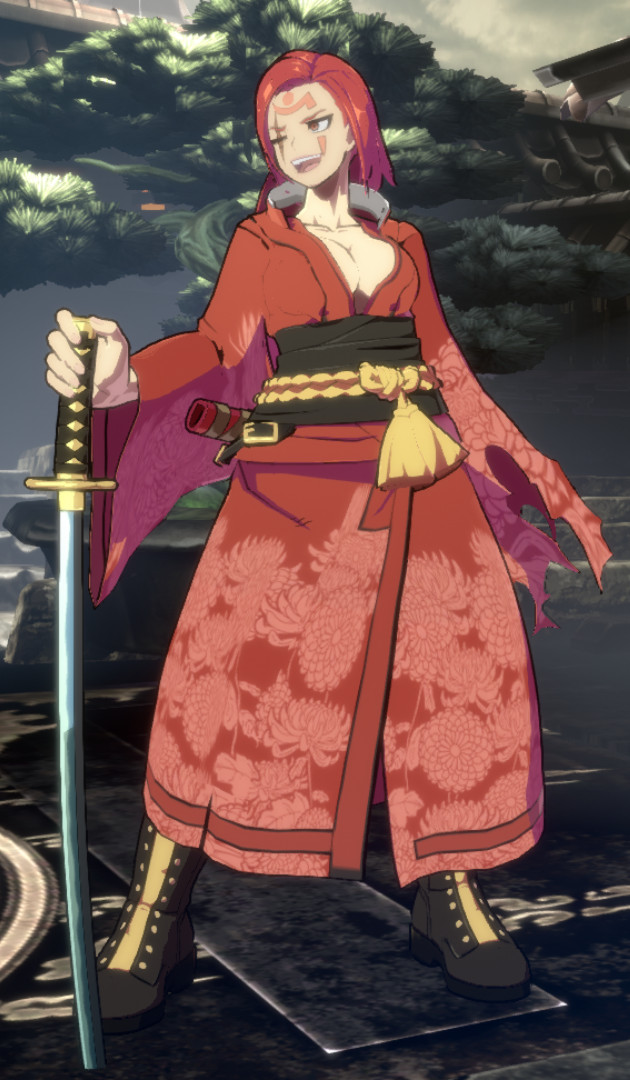 Pop up Store Baiken Recolor Mod for GUILTY GEAR -STRIVE- | GGST Mods