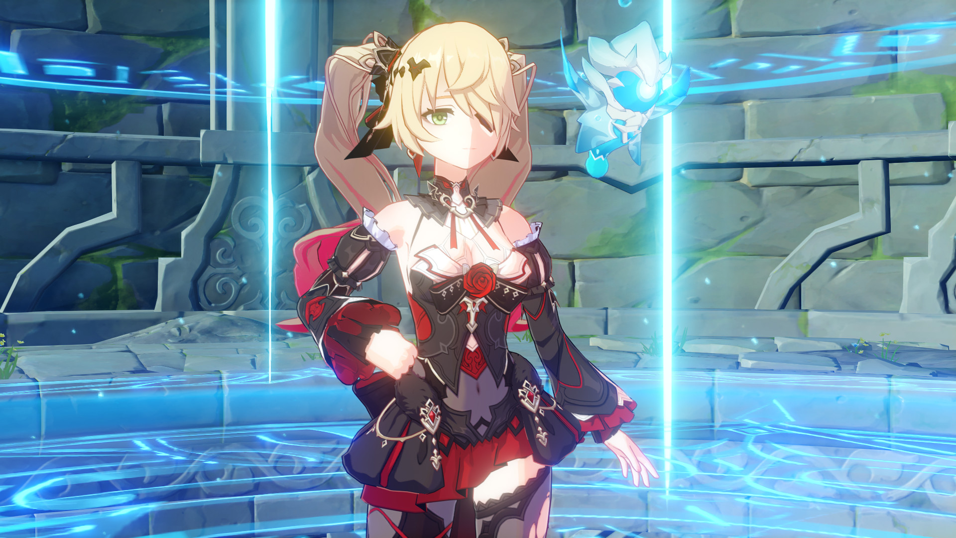 Fischl with Tericula clothes Mod for Genshin Impact | GI Mods