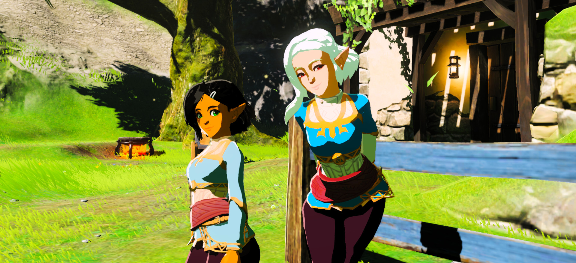 Zelda Travel Outfit Extra Thicc Mod for The Legend of Zelda: Breath of ...