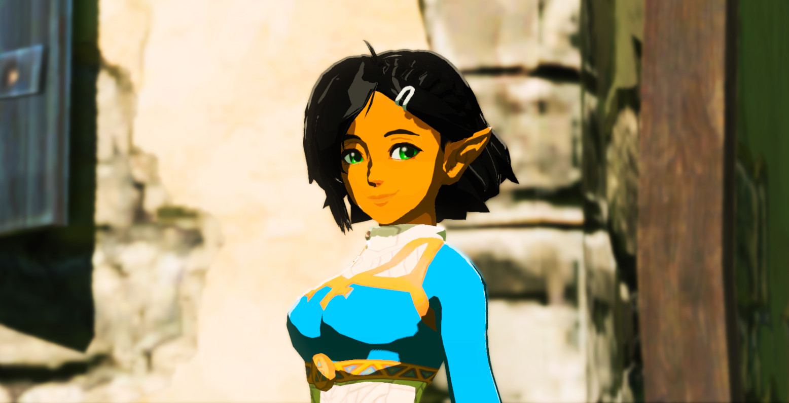 Zelda Travel Outfit Extra Thicc Mod for The Legend of Zelda: Breath of ...