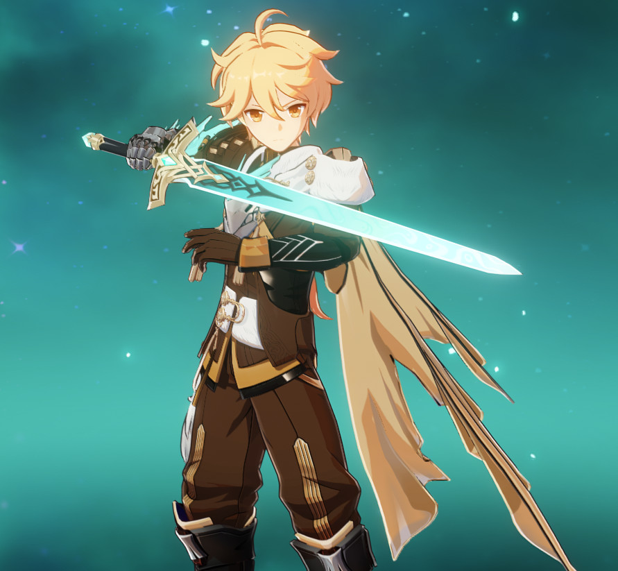 Knight Of Flowers Aether Mod for Genshin Impact | GI Mods