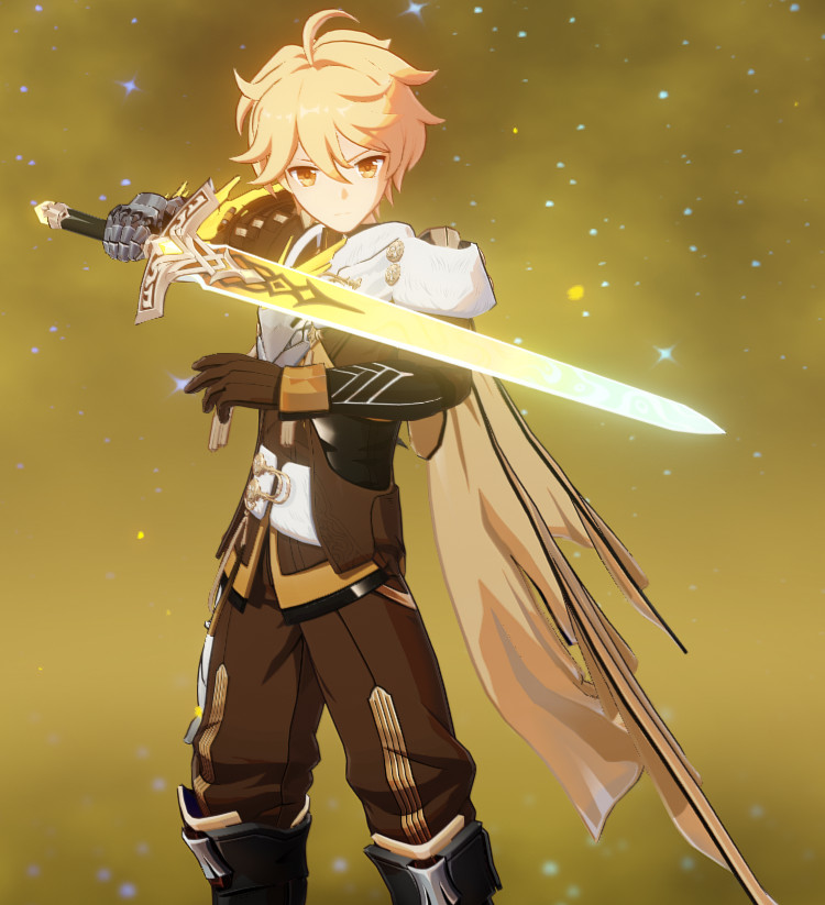 Knight Of Flowers Aether Mod for Genshin Impact | GI Mods