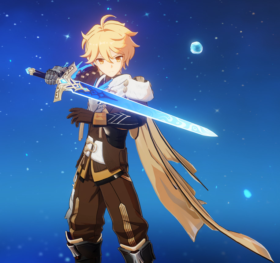 Knight Of Flowers Aether Mod for Genshin Impact | GI Mods