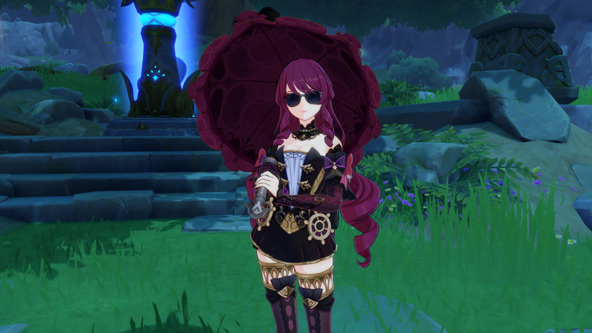 Navia X Kafka (recolor) Mod for Genshin Impact | GI Mods