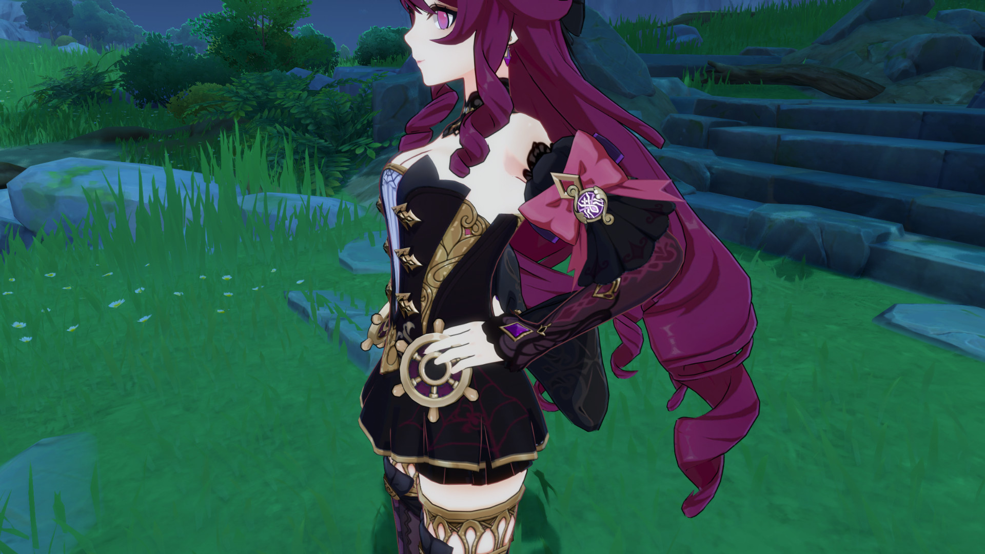 Navia X Kafka (recolor) Mod for Genshin Impact | GI Mods