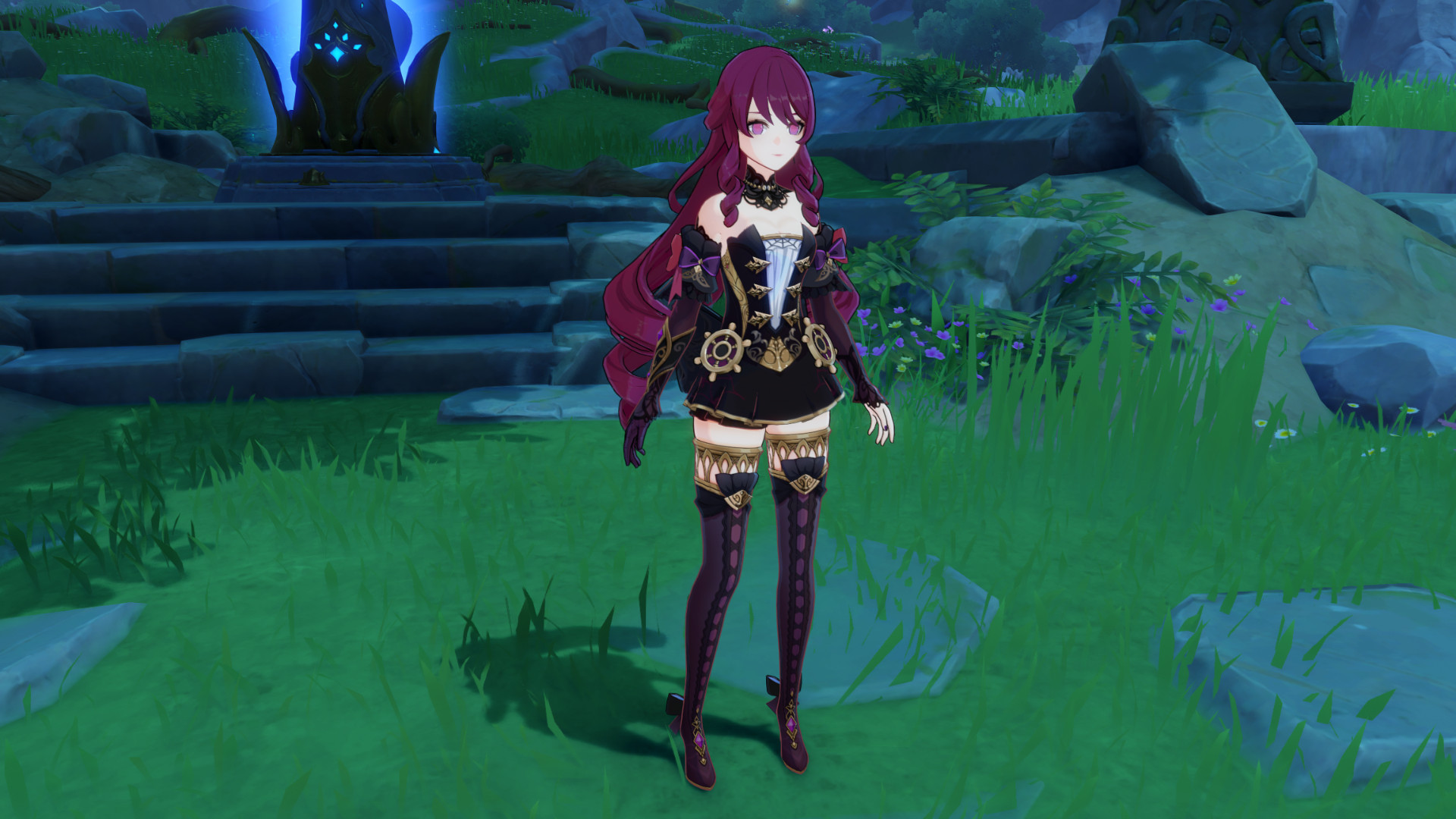 Navia X Kafka (recolor) Mod for Genshin Impact | GI Mods