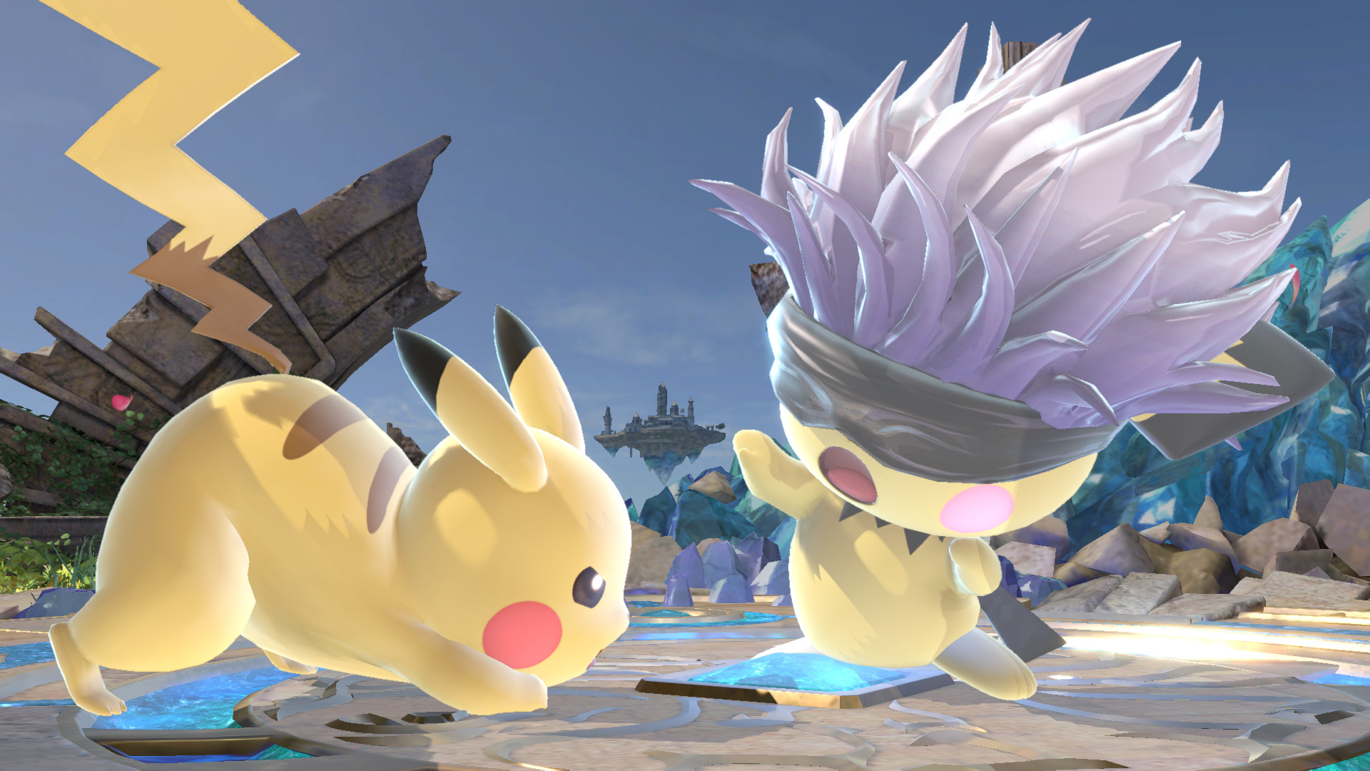 Satoru Gojo Pichu Mod for Super Smash Bros. Ultimate | SSBU Mods