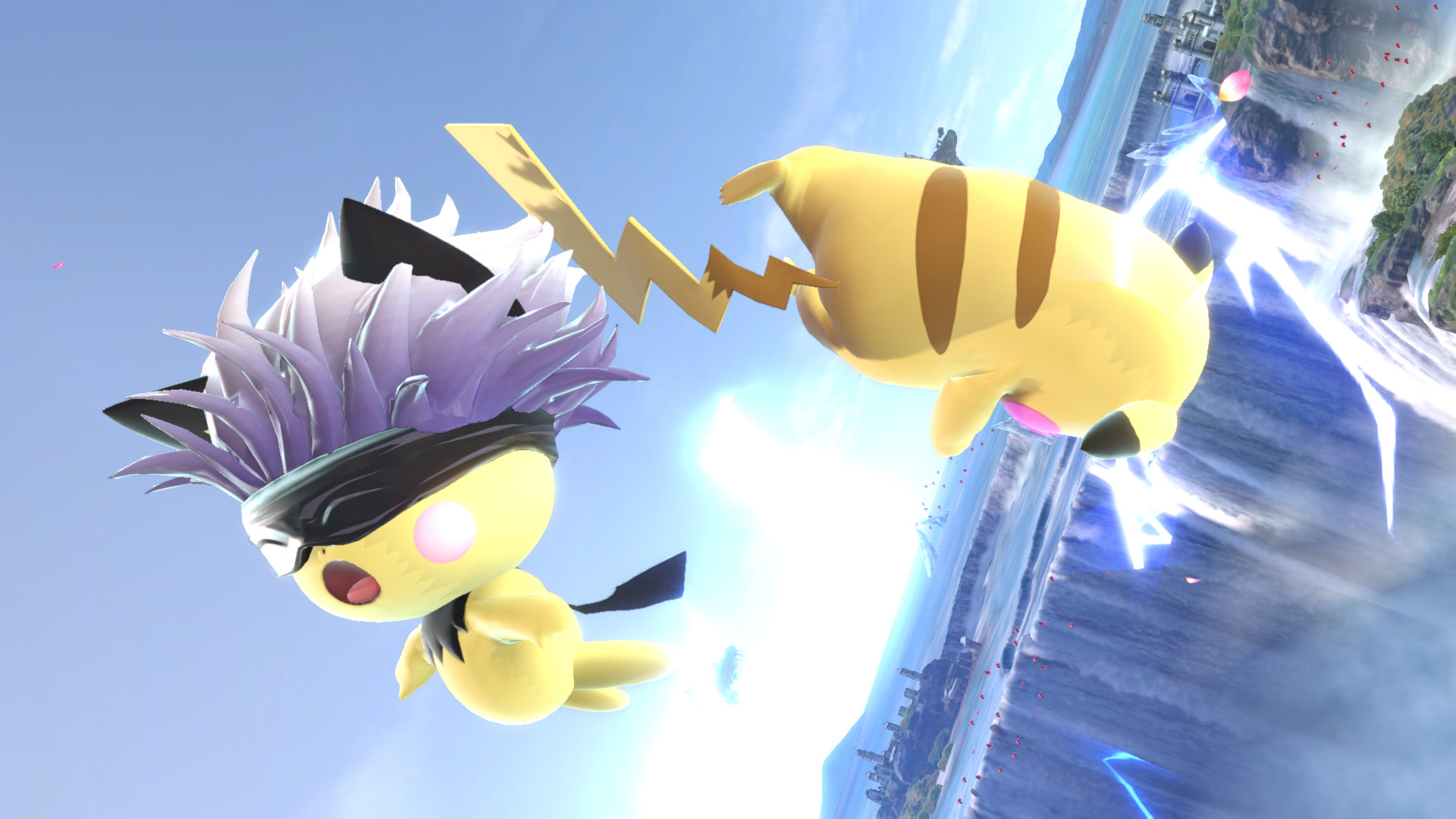 Satoru Gojo Pichu Mod for Super Smash Bros. Ultimate | SSBU Mods