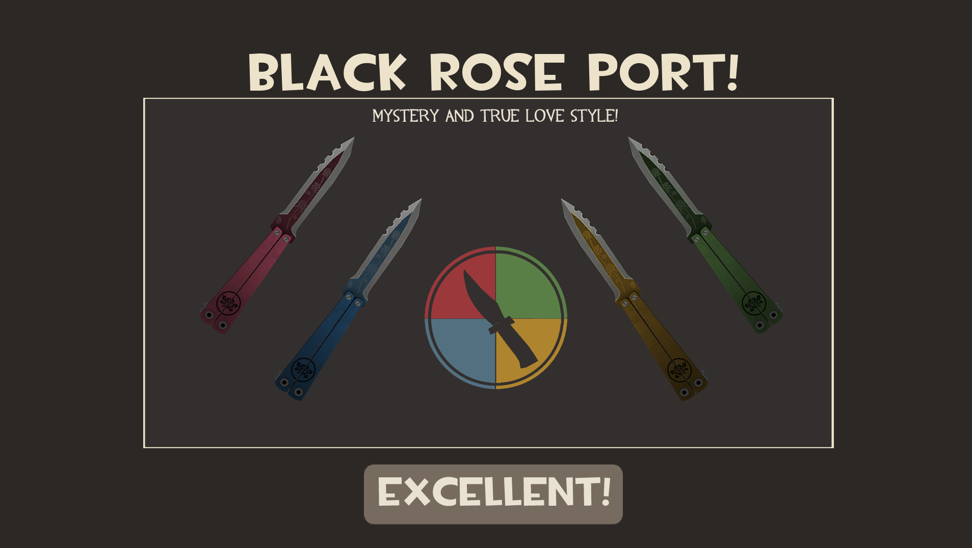 Pet Rock's Black Rose Port Mod for Team Fortress 2 Classified ...
