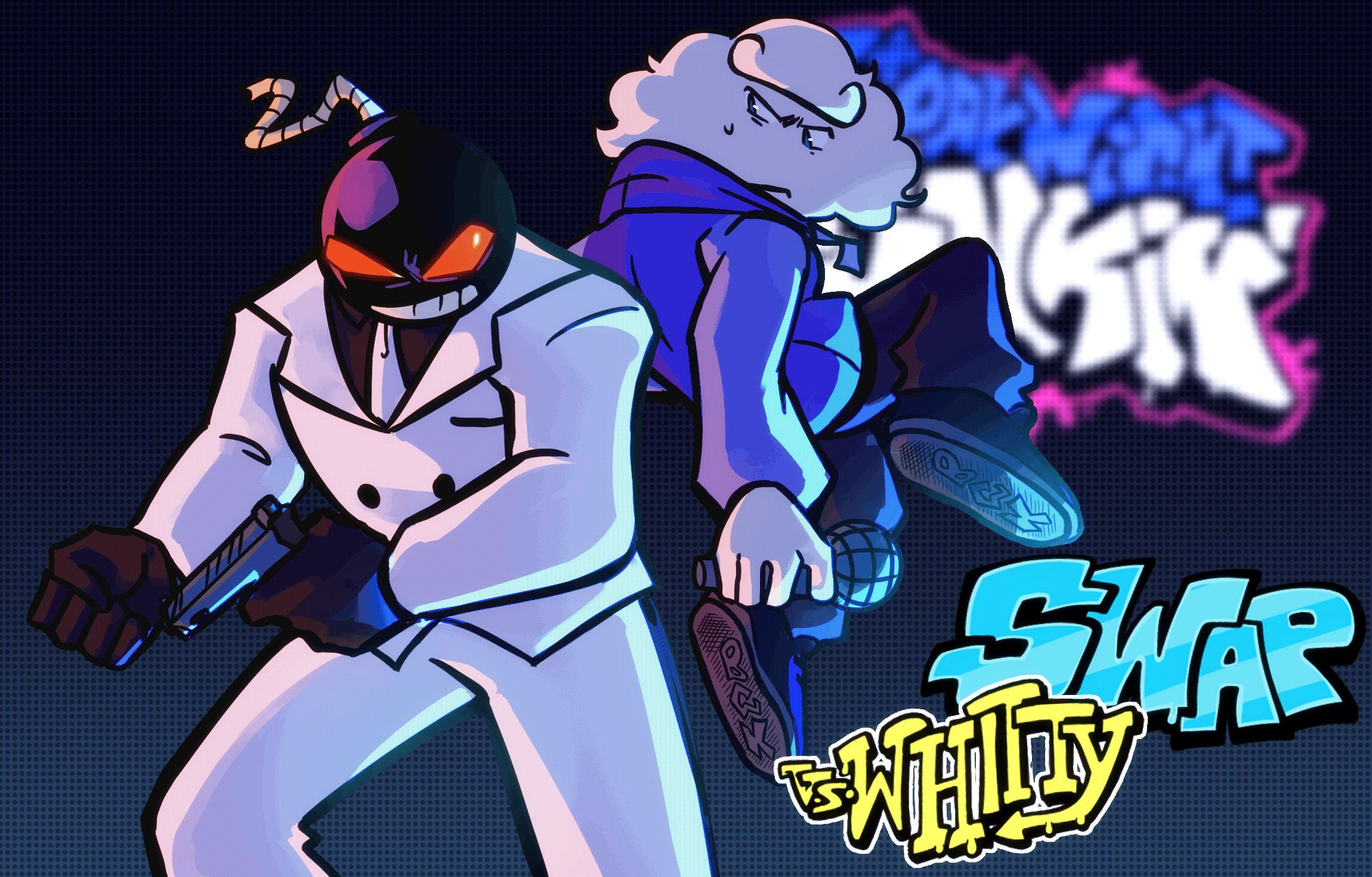 Friday Night Funkin': Swap vs. Whitty Mod for Friday Night Funkin ...