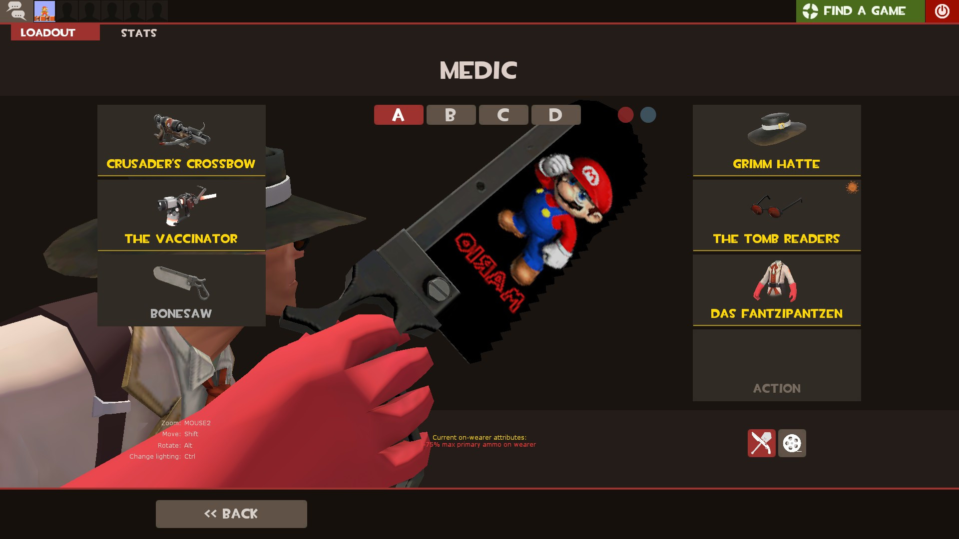 Mario Bonesaw (Casual Compatible) Mod for Team Fortress 2 | TF2 Mods