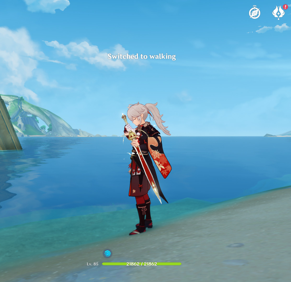 Xiphos Re-color for Kazuha Mod for Genshin Impact | GI Mods