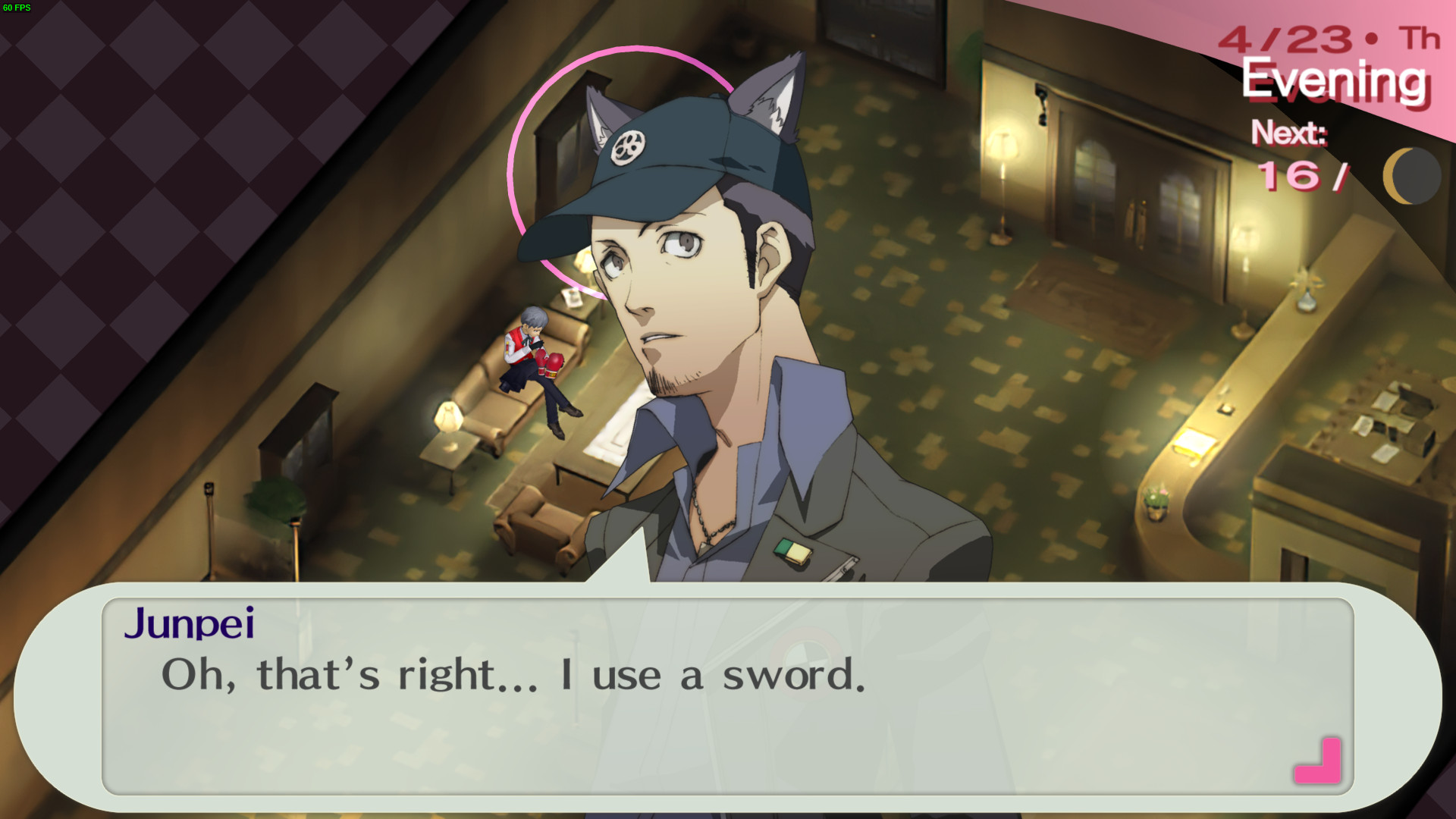 Catboy Junpei Mod for Persona 3 Portable (PC) | P3P PC Mods